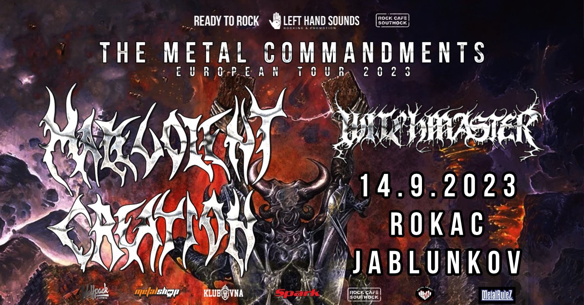The Metal Commandments European Tour 2023 | Rock Hard Slovensko