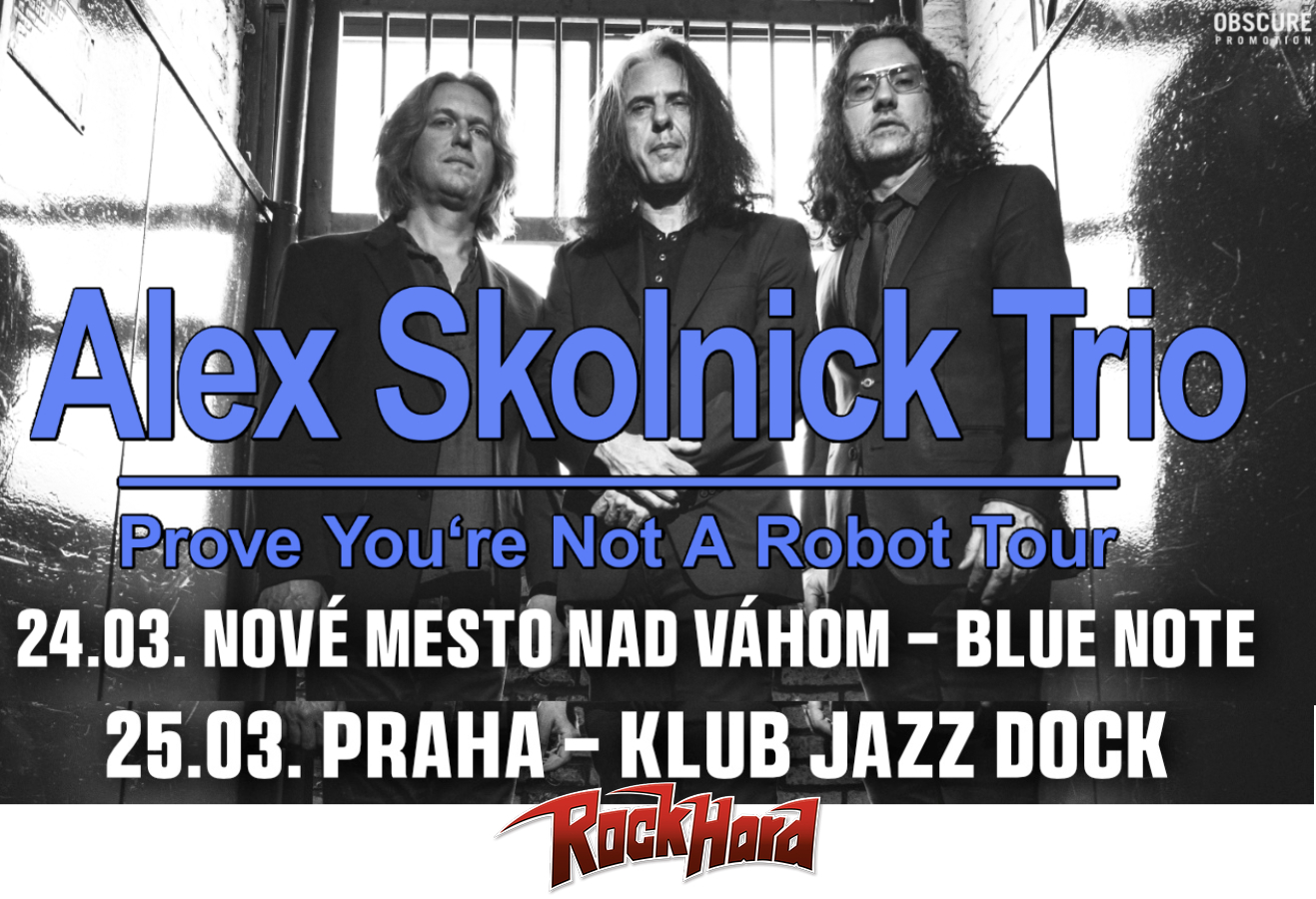 Alex Skolnick Trio v Novom meste nad Váhom a Prahe | Rock Hard Slovensko